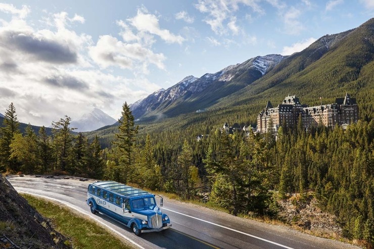 클래식 자동차 타고 밴프 한바퀴 - 밴프 오픈 탑 투어링(Banff Open Tor Touring) : 네이버 블로그