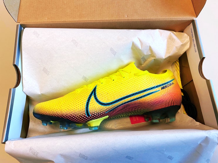 나이키 신상 축구화 머큐리얼 베이퍼 13 엘리트 MDS 002 음바페 축구화 구매후기 : 네이버 블로그