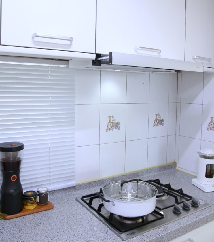 한일 주방후드 렌지후드 셀프교체 슬림형 디자인으로 깔끔합니다. : 네이버 블로그