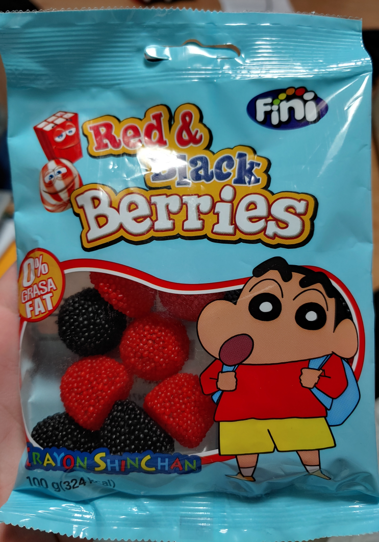 짱구 젤리, FINI Red&Black Berries : 네이버 블로그