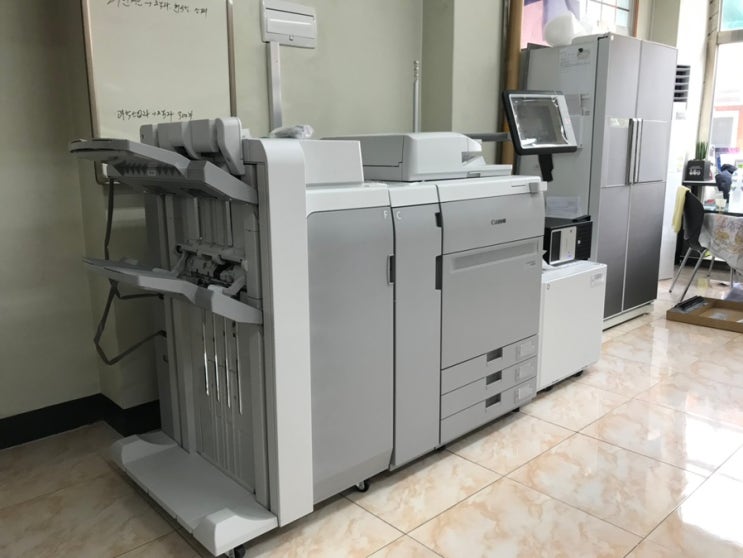 캐논 오세(Oce) 디지털인쇄기 C810 VP115 대전 OO기획 설치 : 네이버 블로그