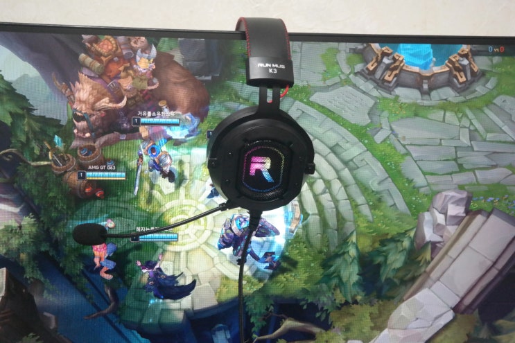 가성비 헤드셋 비전텍 Run Mus K3와 함께한 롤 격전 후기 : 네이버 블로그