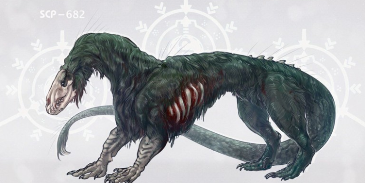 SCP-682 SCP보고서 이야기 : 네이버 블로그