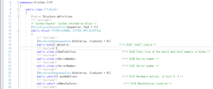 [cifX device driver API를 이용한 제어 프로그램 작성 II] - C# : 네이버 블로그