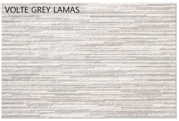 VOLTA GREY LAMAS / 볼타 그레이 라마스 (280*850) 멀티스트라이프 디자인 타일 / 인테리어타일 / 스페인타일 ...