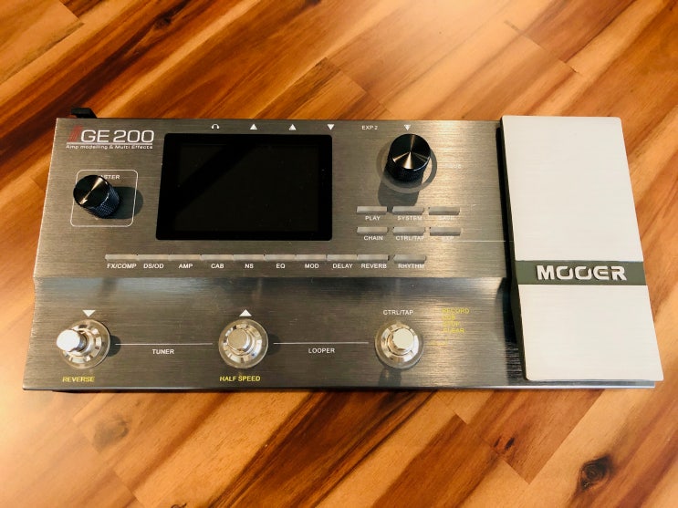 가성비 좋은 멀티이펙터 MooerAudio GE200 : 네이버 블로그