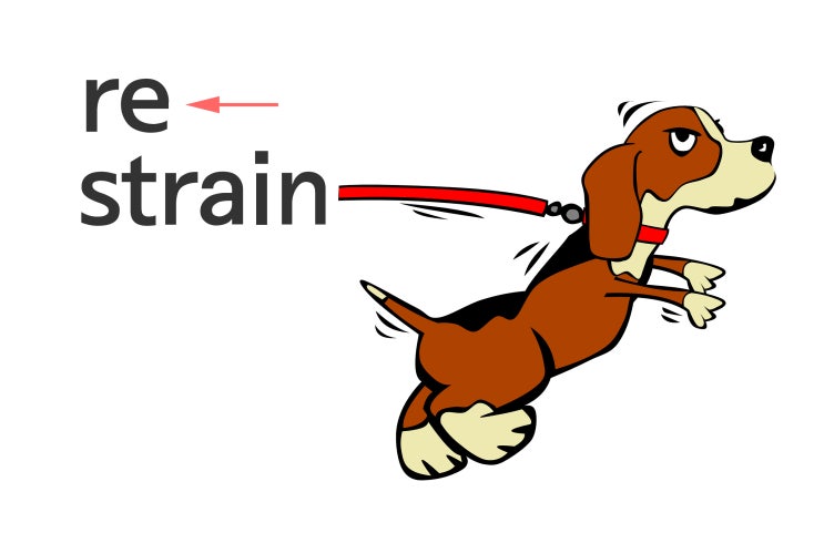 restrain, restraint - 어원, 어원학습, 단어 외우기 : 네이버 블로그