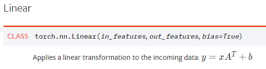 [Pytorch] torch.nn.Linear 이해하기 : 네이버 블로그