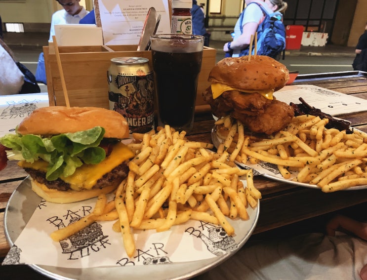 시드니 시티 버거 맛집 바루카 Bar Luca : 네이버 블로그
