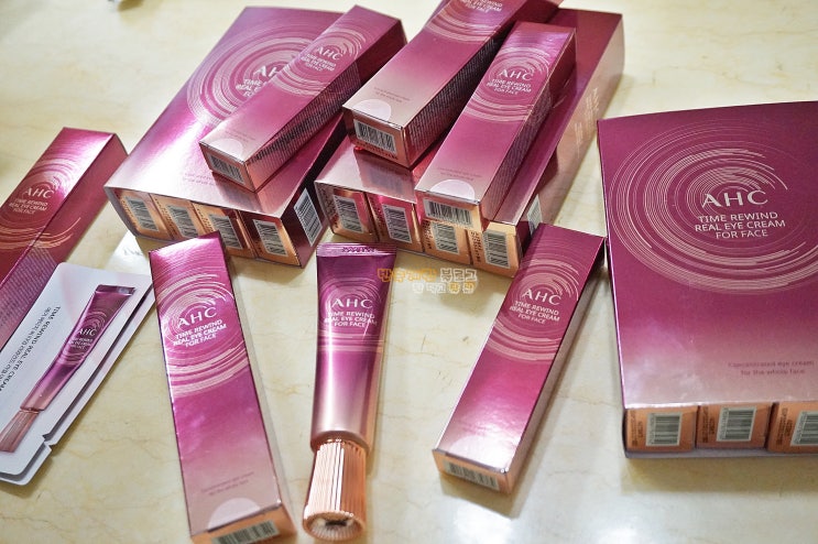 AHC 아이크림 포페이스 홈쇼핑 사본후기 / AHC 타임리와인드 리얼 아이크림 포페이스 : 네이버 블로그