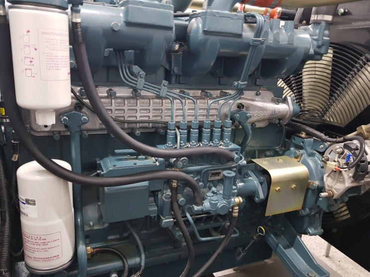 국립***해양센터 비상발전기(두산P126TI-3) 소모품 교체, UPS (RP120-12) 및 정류기(RP100-12) 배터리 ...