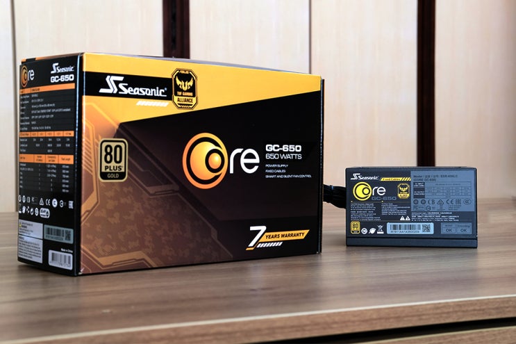 시소닉 CORE GC-650 80 PLUS GOLD 파워서플라이 리뷰 : 네이버 블로그