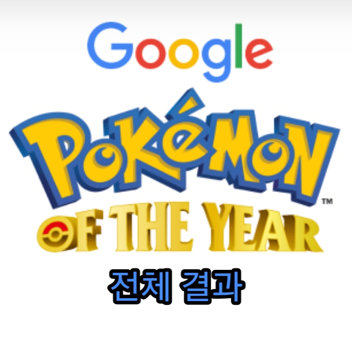 2020년 포켓몬 데이 기념 투표 기획 [Pokemon of the Year] 전체 결과 : 네이버 블로그