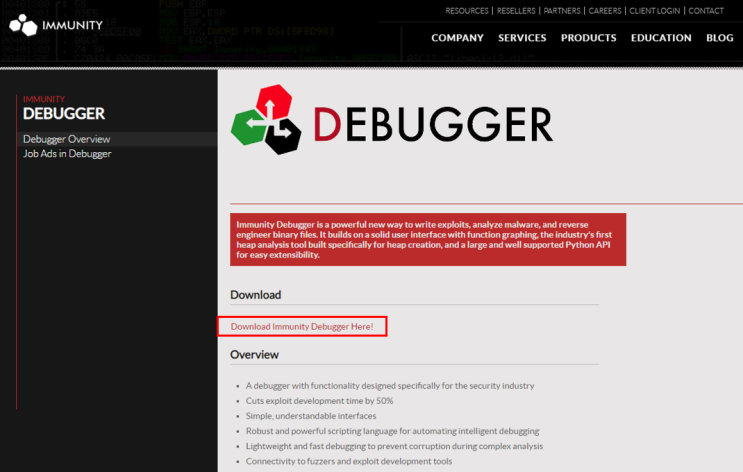 [Immunity Debugger]Immunity Debugger 다운로드 및 설치 과정 : 네이버 블로그