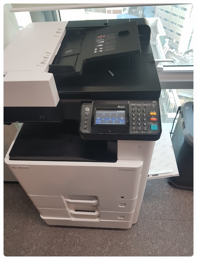 교세라 프린터복합기 M4125/M8124 사용량 카운트 확인방법. : 네이버 블로그