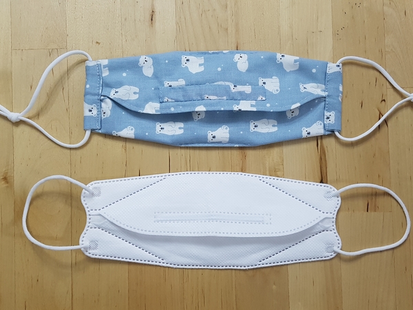 입체 미세먼지 마스크 커버 만들기 (KF 94 대형 기준) - dust mask pattern : 네이버 블로그