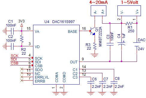 DAC161S997 16-Bit SPI-Programmable DAC for 4-20 mA Loops... 성미시리얼 : 네이버 블로그