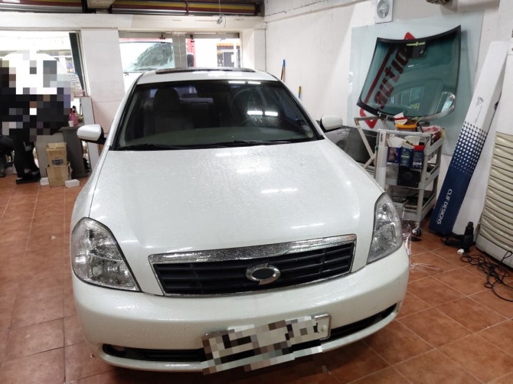 [용인자동차유리]르노 SM5자동차앞유리교체,K타입전면유리교환,시중품교체 : 네이버 블로그