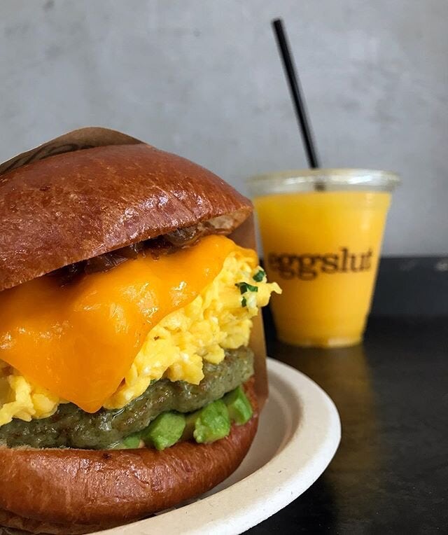 에그슬럿 eggslut SPC그룹 독점계약 한국1호점은 : 네이버 블로그