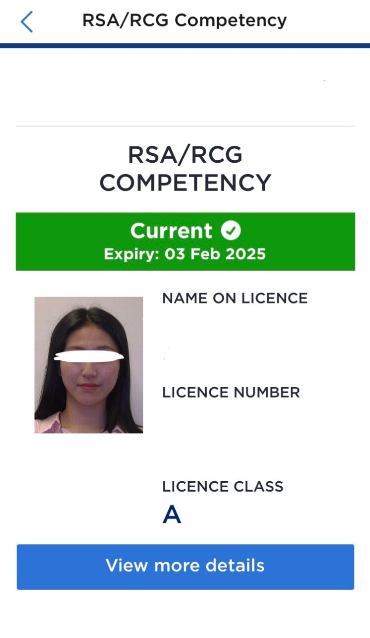 [시드니 워홀] NSW RSA 취득하기 ; eot/족보/Service NSW : 네이버 블로그