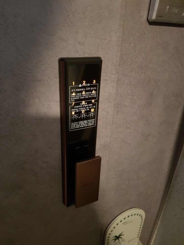 전주홈네트워크시스템 삼성도어록스토어 전주공식대리점 삼성푸쉬풀도어록 Dp751 봉동코아루1차 푸쉬풀도어록 비디오폰연동설치