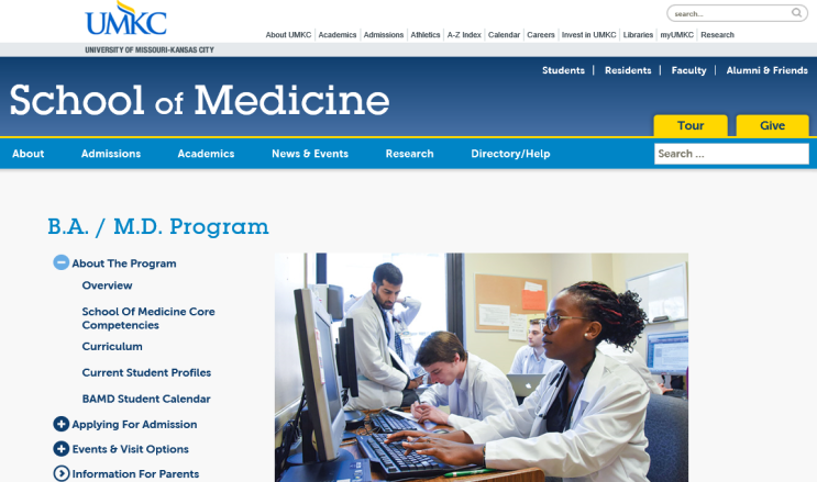 [에듀모스트 BA / MD 미국의대 컨설팅] University of Missouri - Kansas City (UMKC ...