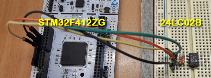 F412, 24LC02B 읽기 & 쓰기 테스트... 성미시리얼 : 네이버 블로그