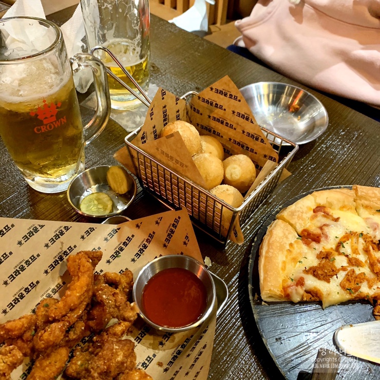 용현동 술집 크라운호프 보리장인 생맥주 마시러 자주가는 집 네이버 블로그