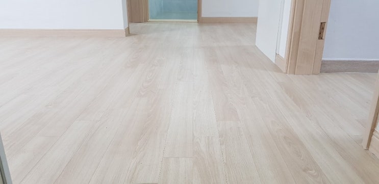 바닥재 부산데코타일총판 부산마루총판 데코타일 강마루 바닥재총판 기장 아파트 누리하임 소울 강마루 시공현장 네이버 블로그