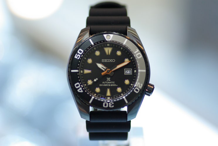 세이코 다이버 한정판 SPB125J1 스모 올블랙 spb125 : 네이버 블로그