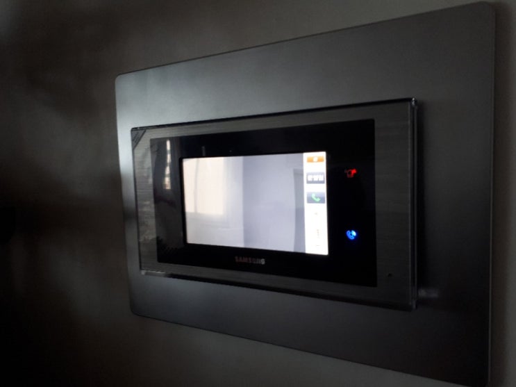 신도림롯데아파트비디오폰/서울시 구로구 구로동 신도림롯데아파트 삼성비디오폰/SHT-3527XM/교체설치사례 : 네이버 블로그