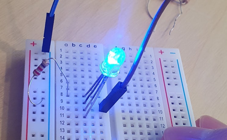 라즈베리파이로 RGBLED 제어(파이썬 GPIO Zero사용하기) : 네이버 블로그