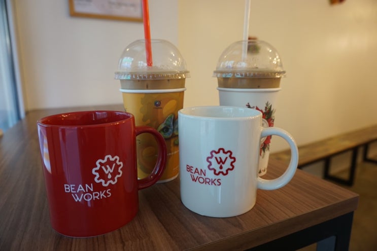 공덕역 커피 _ 라떼맛집 빈웍스 BEAN WORKS : 네이버 블로그