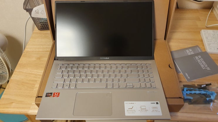 ASUS VivoBook(R564D) 개봉 및 간단 사용기 : 네이버 블로그