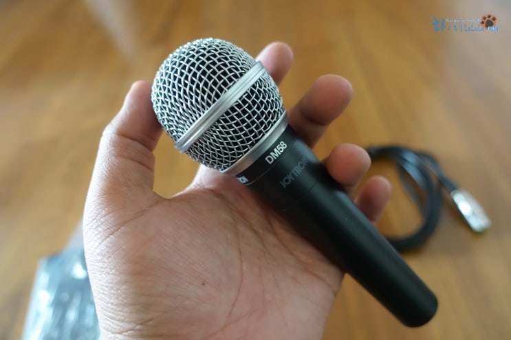 가성비마이크 :: 조이트론 DM58 다이나믹 마이크 홈레코딩 및 1인방송 입문용으로 사용하세요 : 네이버 블로그