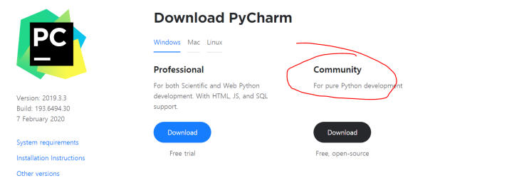 [python] Pycharm/파이참 설치 및 기본 설정 (Anaconda python) : 네이버 블로그