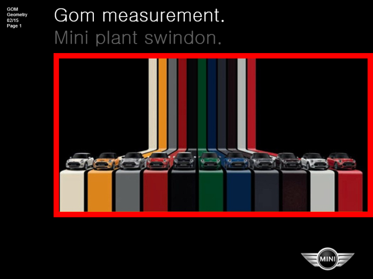 BMW Mini, ATOS 3D 스캐너 활용사례 발표자료 : 네이버 블로그