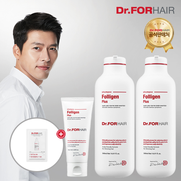 닥터포헤어 폴리젠 플러스 탈모샴푸 500mlx2개100ml파우치 1ea 샴푸 1100ml 1세트 추천해요 네이버 블로그