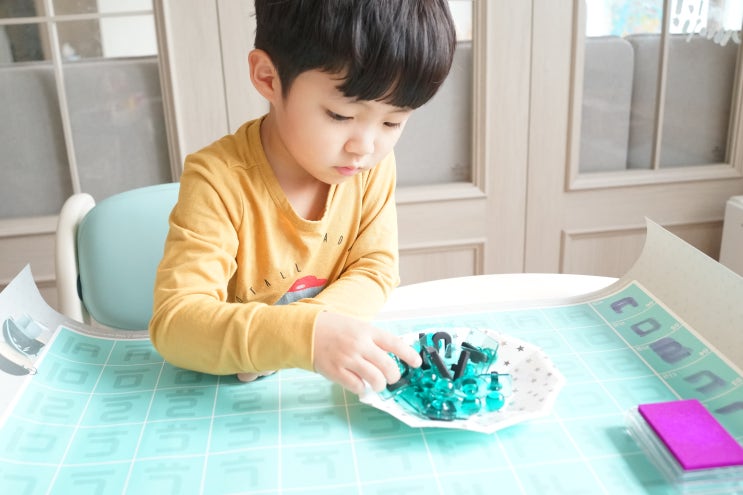 한글떼기 엄마표교구 도장으로 꾹꾹 네이버 블로그