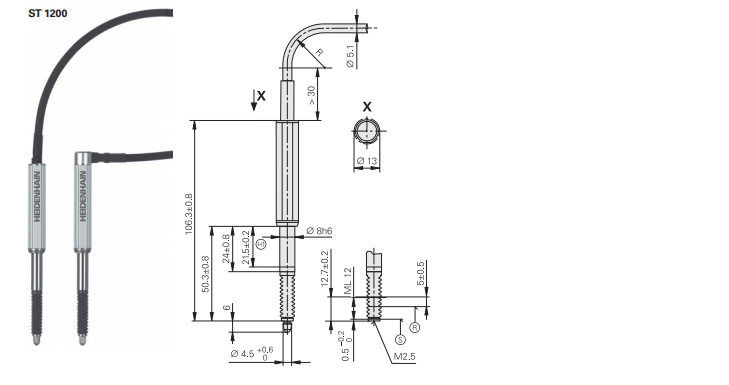 하이덴하인 막내급 변위센서 ST1200시리즈, ST3000시리즈를 소개합니다. : 네이버 블로그