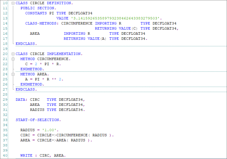 ABAP CLASS(OOP) : 네이버 블로그