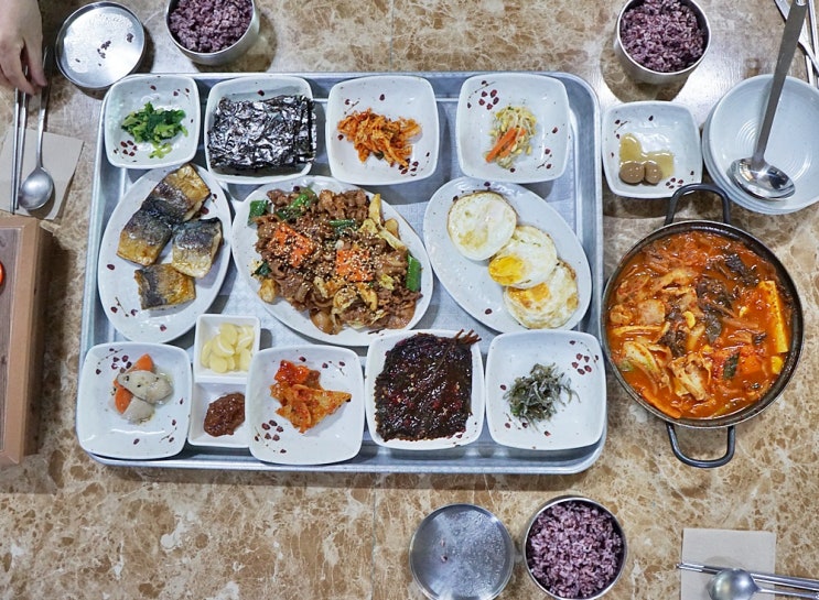 경주아침식사 김치찌개 맛있는 소문난 경포기사식당 네이버 블로그