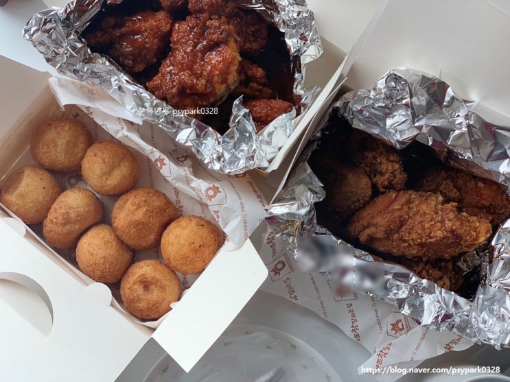 [치킨 맛집] 후라이드 참 잘하는 집 메뉴 추천 - 양념치킨 & 간장치킨 & 치즈볼 & 피자볼 직접 배달시켜서 먹어본 솔직 후기 ...