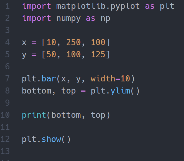 Python matplotlib.pyplot.ylim() : 네이버 블로그