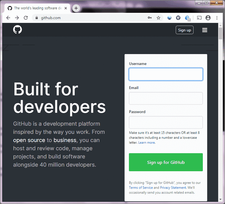 [hana] github 계정생성 및 git 사용하기 : 네이버 블로그