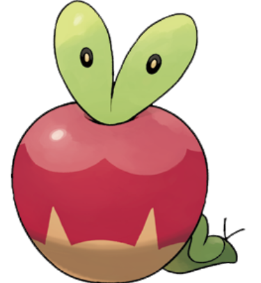 화이트 데이 기념! 포켓몬 과사삭벌레 의인화 그리기! (Draw applin in to person) : 네이버 블로그