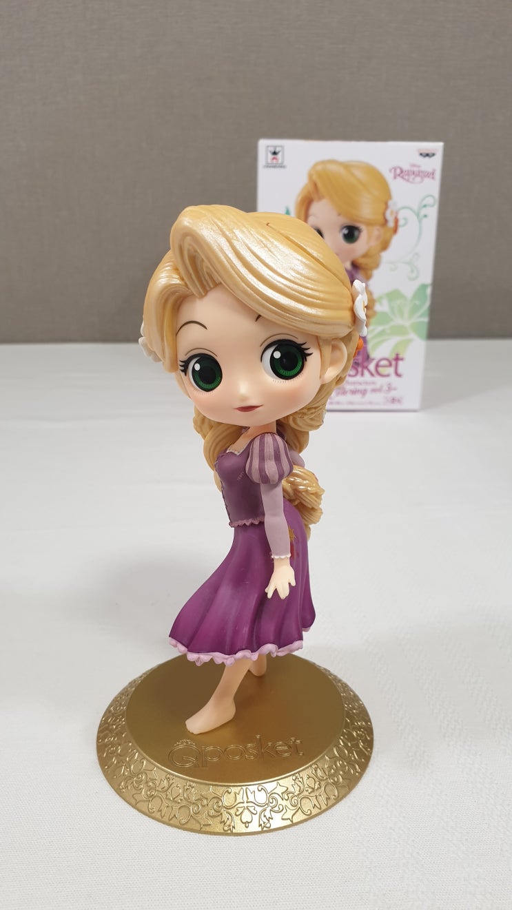 디즈니 큐포스켓] 디즈니 라푼젤 큐포스켓 피규어- Disney Rapunzel Tangled Qposket Figure ...