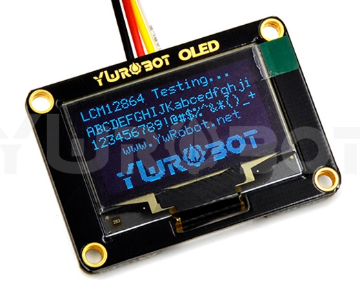 YwRobot 아두이노용 1.3인치 OLED 디스플레이 모듈 (1.3 Inch OLED Display Module IIC I2C ...