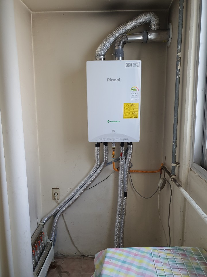 부산보일러교체/부산가스보일러/ 부산보일러설치/가스보일러설치/ 부산보일러/북구 구포동 삼정그린코아아파트에 친환경 콘덴싱나라20만원지원형보일러 린나이Rc510-22kf 모델 ...