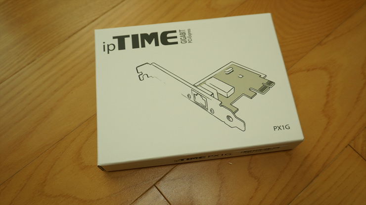 PCI-E 유선랜카드, 기가 랜카드, ipTIME PX1G : 네이버 블로그